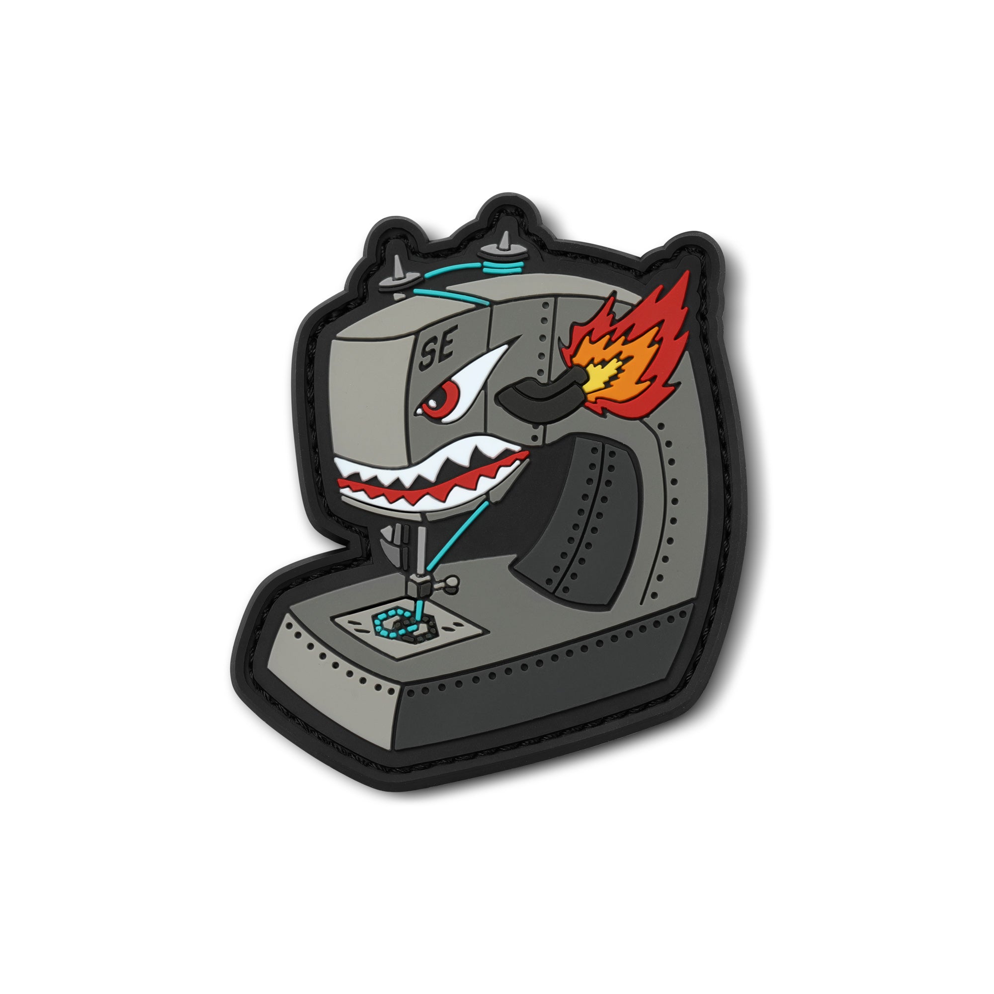 Angry Sewing Machine Patch – Savior Equipment